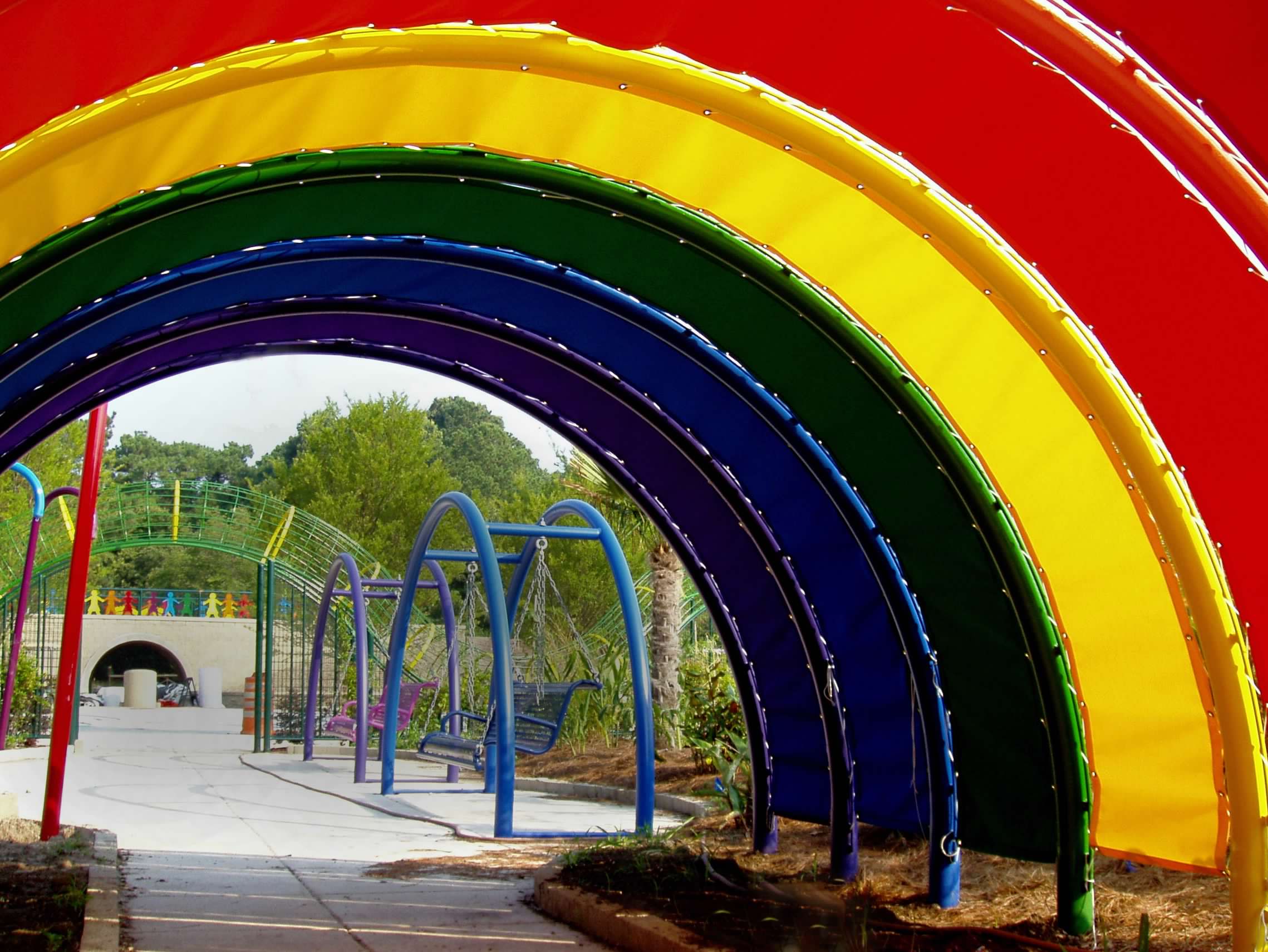 Rainbow Alley WOW Children’s Garden at Norfolk Botanical Garden – Jen ...